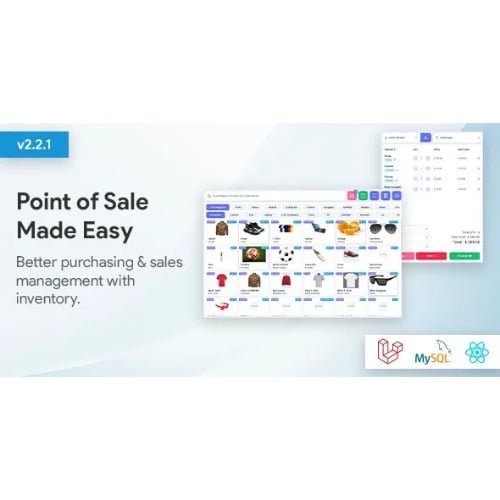 POS – Ultimate POS system with Inventory Management System – Point of Sales – React JS – Laravel ...